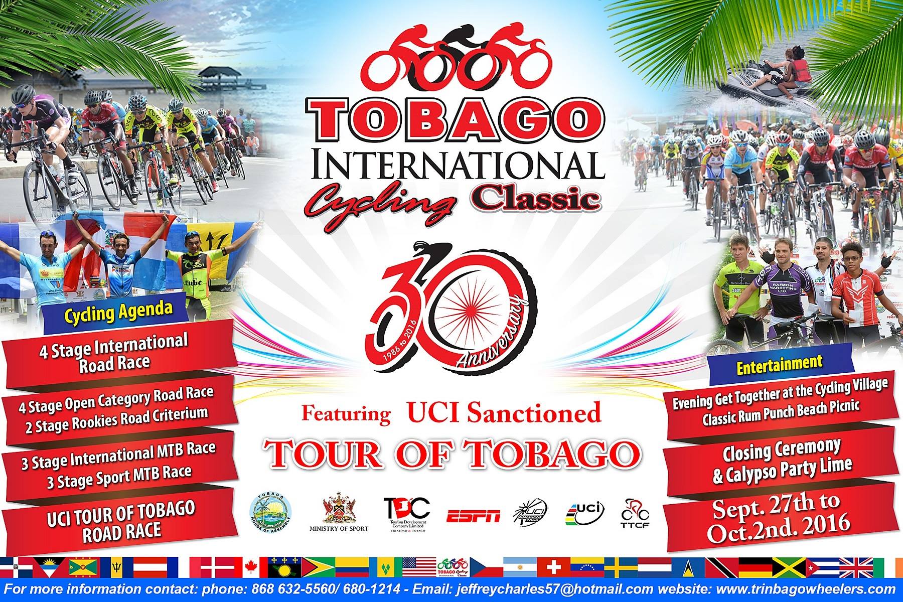 Tobago International Cycling Classic 2016: Destination Trinidad and Tobago | Tours, Holidays ...