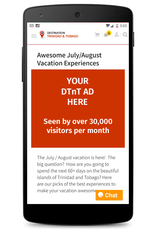 Advertise with Us: Destination Trinidad and Tobago | Tours, Holidays ...